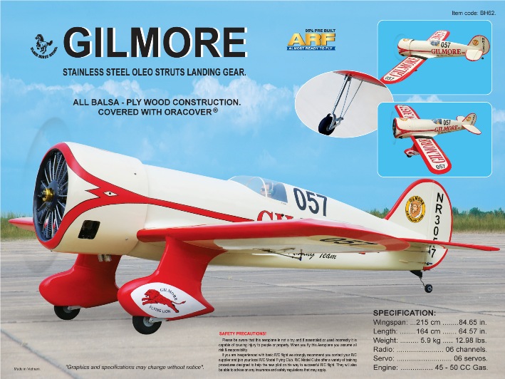 Black Horse Gilmore 50cc – Micton Hobbies