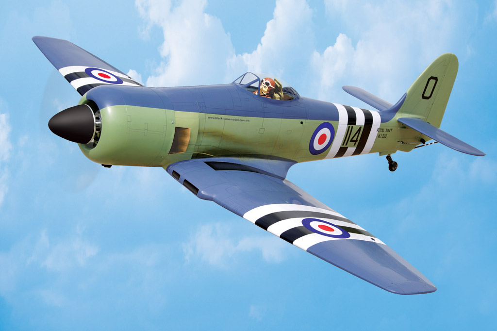 Black Horse Sea Fury 35cc Gas – Micton Hobbies