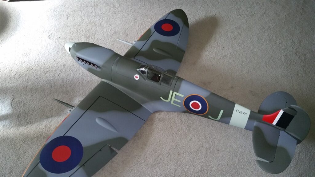 Spitfire 81inch Electric retract set – Micton Hobbies