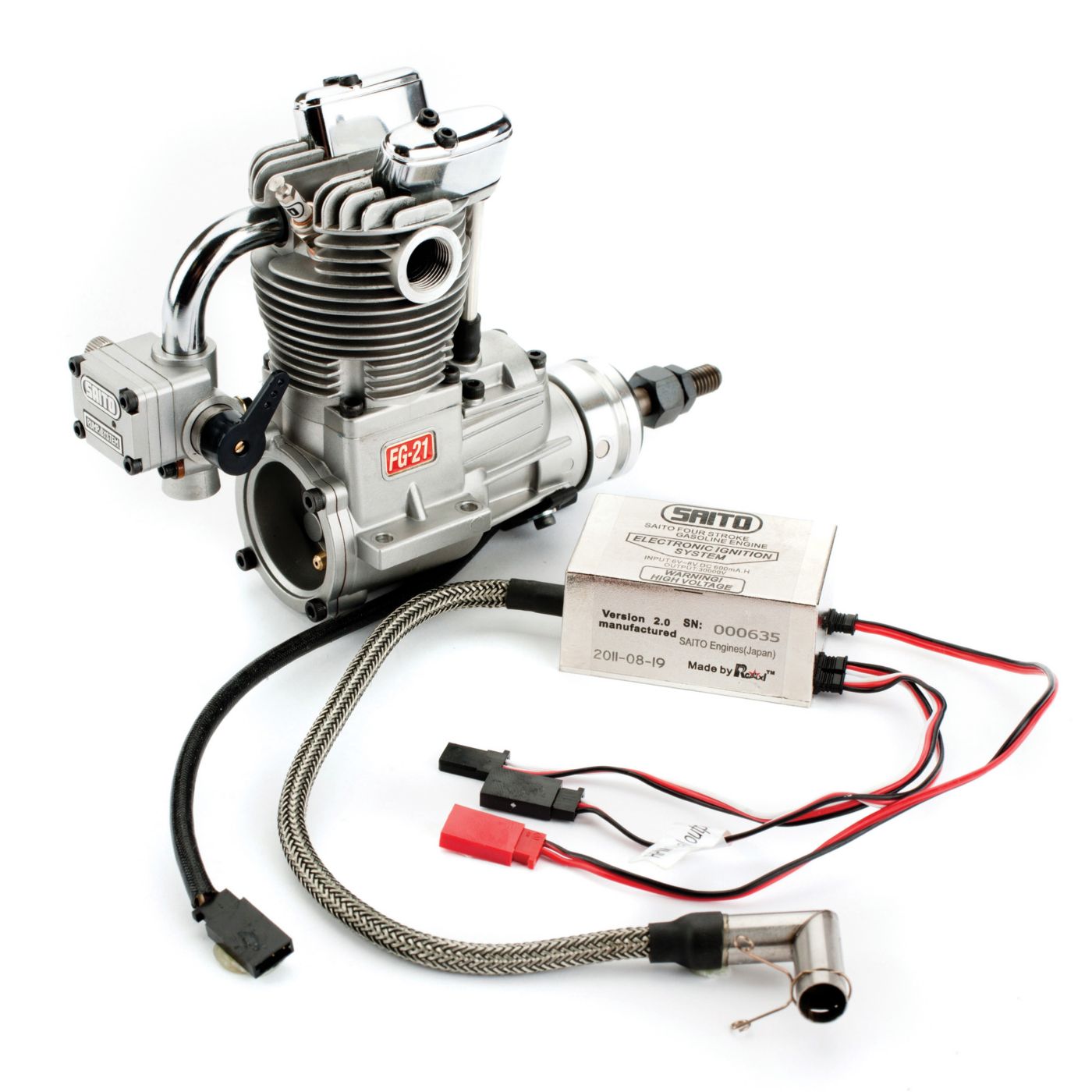 FG-21 Four-Stroke Gas Elec Ignition – Micton Hobbies